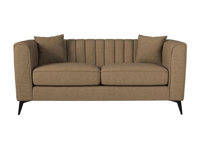 ScS Living Brown Margo Fabric 2 Seater Sofa by SCS | ufurnish.com