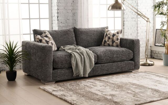 ScS Living McKellen Fabric 3 Seater Sofa by SCS | ufurnish.com