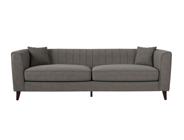 ScS Living Grey Margo Fabric 4 Seater Sofa by SCS | ufurnish.com