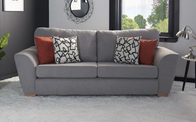 ScS Living Kiana Fabric 3 Seater Sofa Standard Back by SCS | uFurnish.com
