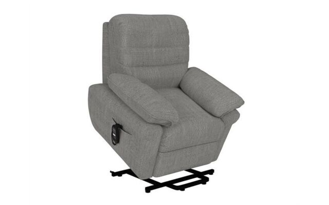 ScS Living Grey Pendle Fabric Lift & Rise Chair by SCS | ufurnish.com