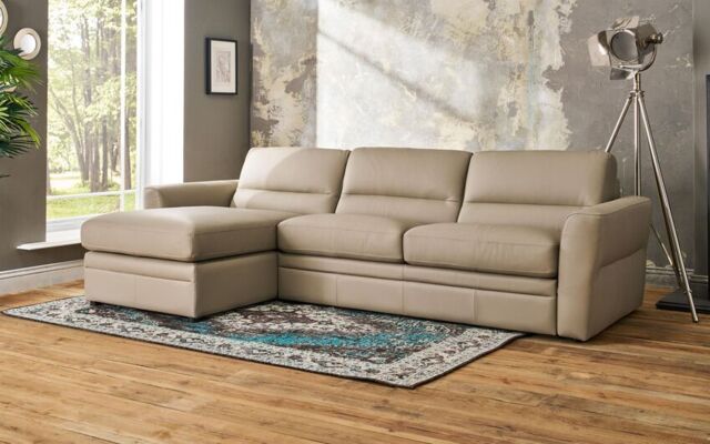 SiSi Italia Fabric Amalfi 3 Seater Sofa Bed With Left Hand Facing ...