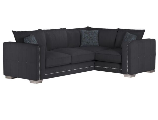 Grey LLB Regency Fabric 3 Corner 1 Sofa by SCS | ufurnish.com