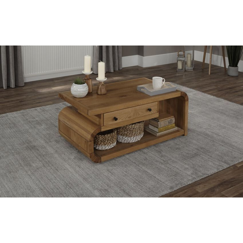 ScS Living Oak Lounge Coffee Table by SCS | ufurnish.com