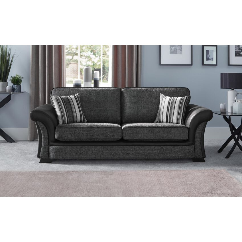 ScS Living Piper Fabric 3 Seater Standard Back Sofa by SCS | ufurnish.com