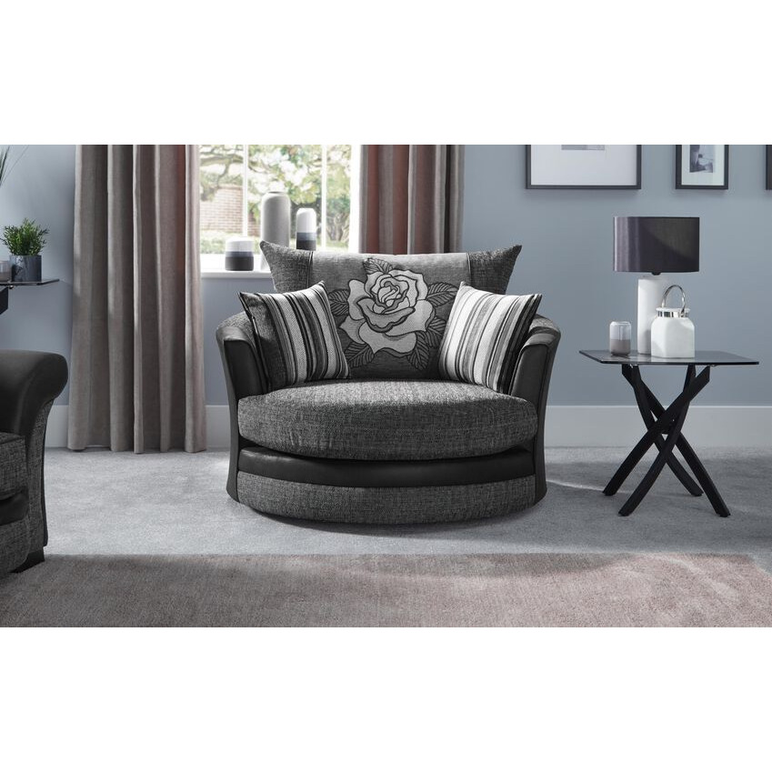 ScS Living Piper Fabric Twister Chair by SCS | ufurnish.com