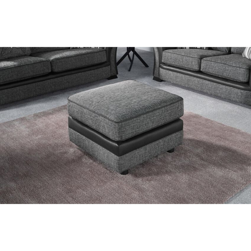 ScS Living Piper Fabric Standard Footstool by SCS | ufurnish.com