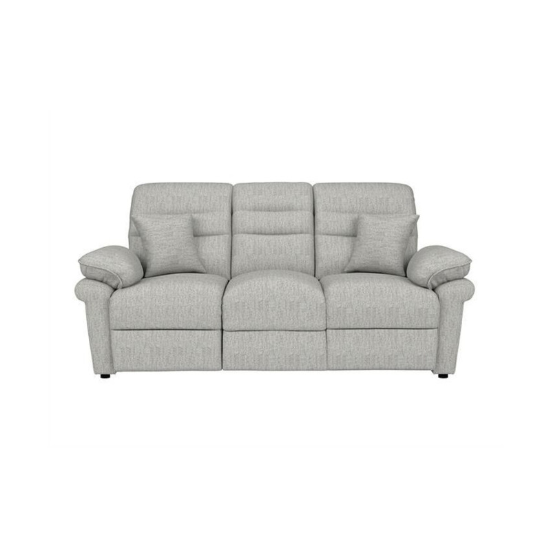 ScS Living Grey Pendle Fabric 3 Seater Split Static Sofa by SCS ...
