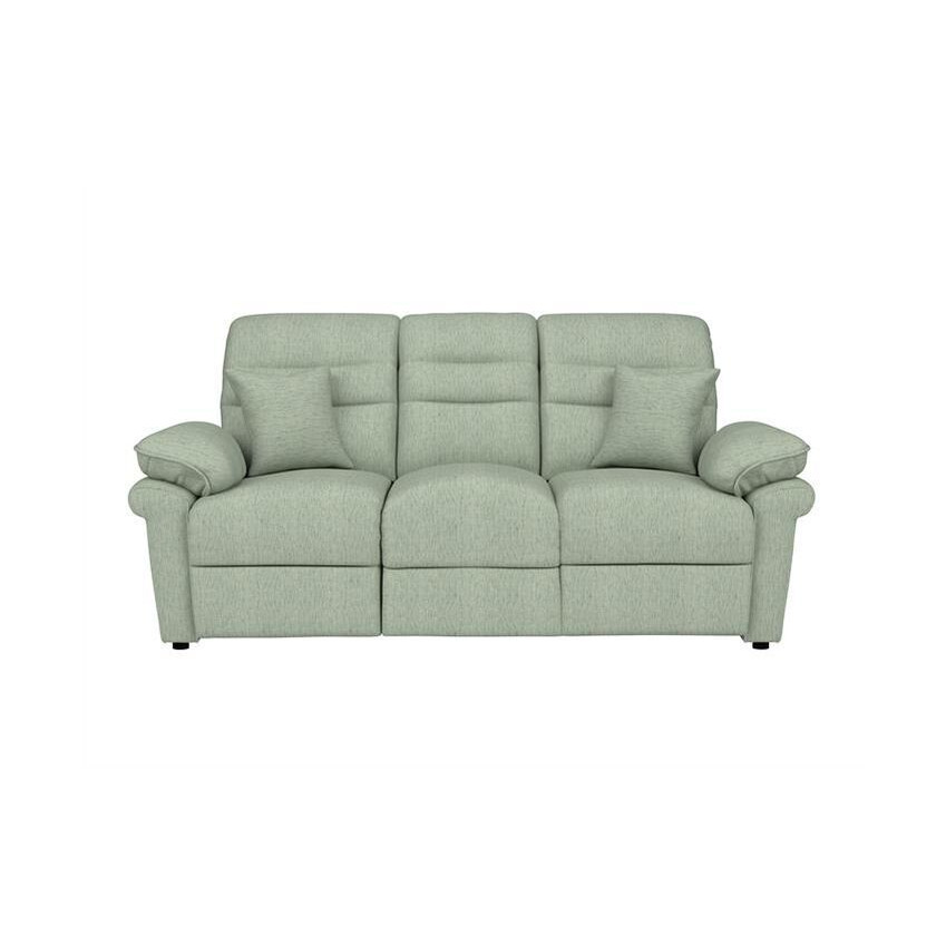 ScS Living Green Pendle Fabric 3 Seater Static Sofa by SCS | ufurnish.com
