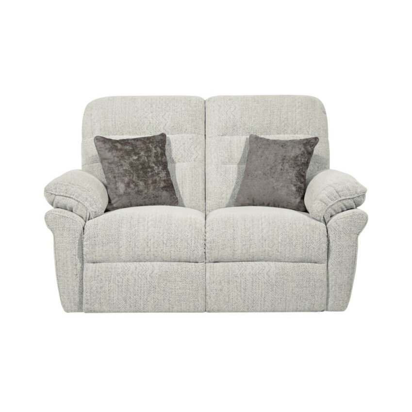 ScS Living Grey Pendle Fabric 2 Seater Static Sofa by SCS | ufurnish.com