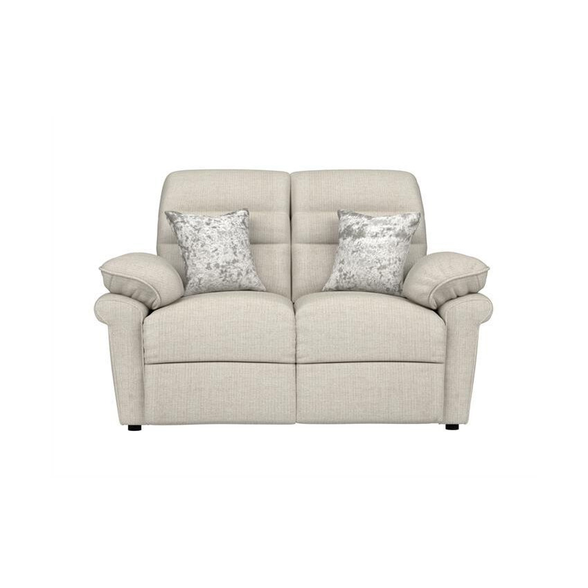 ScS Living Cream Pendle Fabric 2 Seater Static Sofa by SCS | ufurnish.com