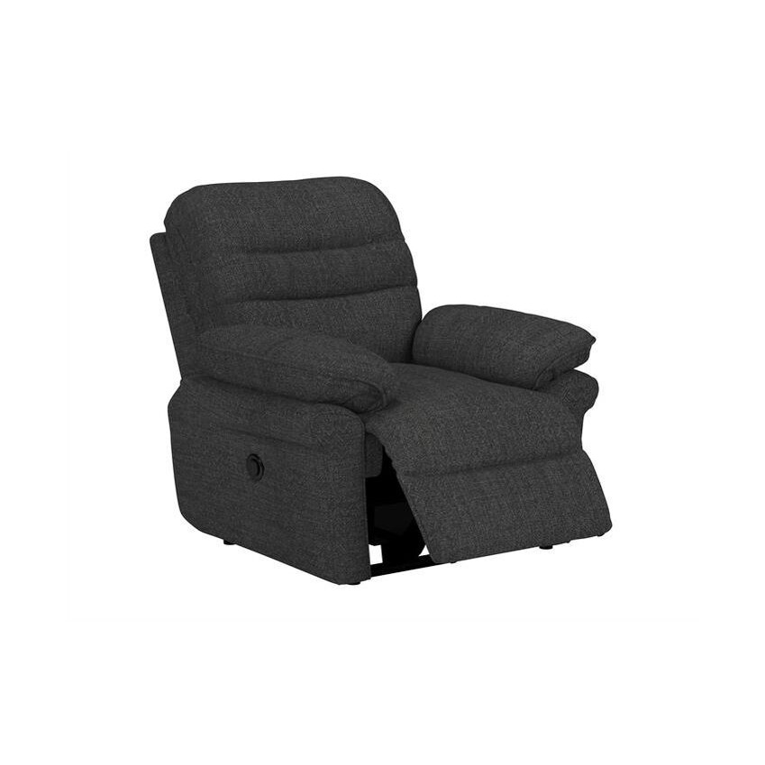 ScS Living Black Pendle Fabric Power Recliner Chair by SCS | ufurnish.com