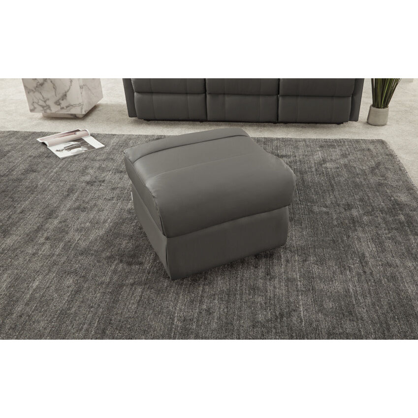 La-Z-Boy Tulsa Leather Footstool by SCS | ufurnish.com
