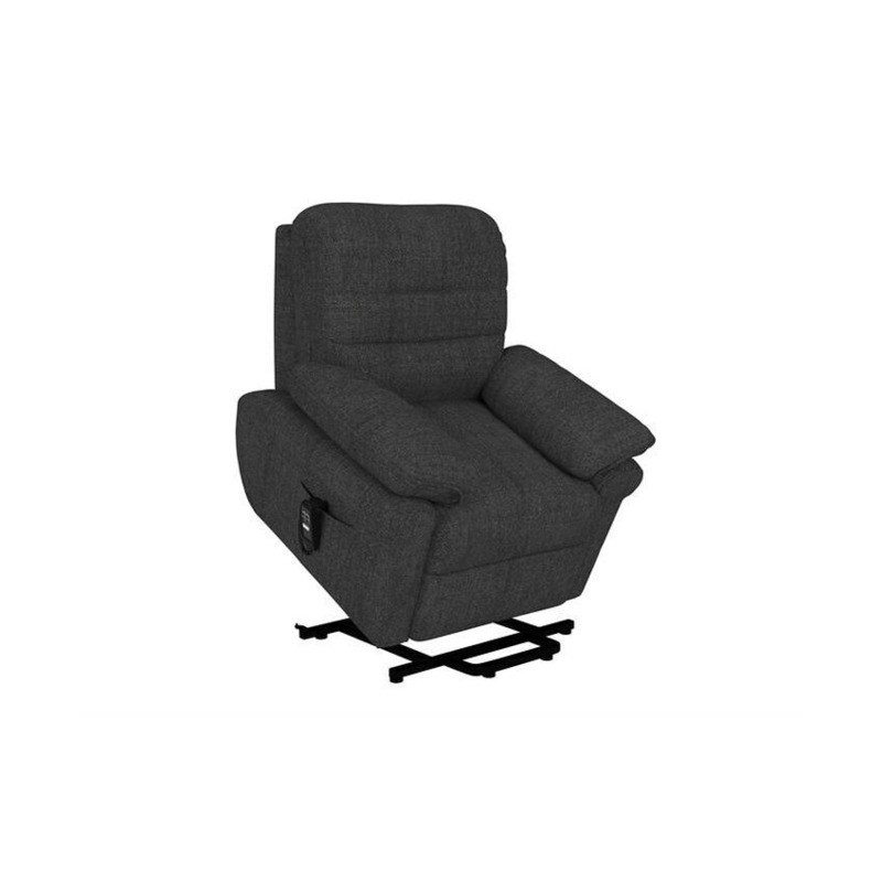 ScS Living Black Pendle Fabric Lift & Rise Chair by SCS | ufurnish.com