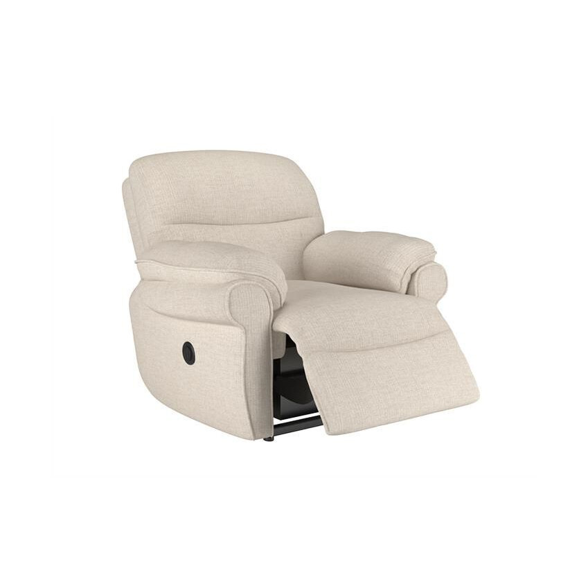 ScS Living Cream Kelbrook Fabric Power Recliner Chair by SCS | ufurnish.com