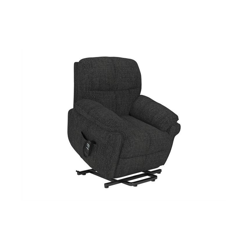 ScS Living Black Kelbrook Fabric Lift & Rise Chair by SCS | ufurnish.com