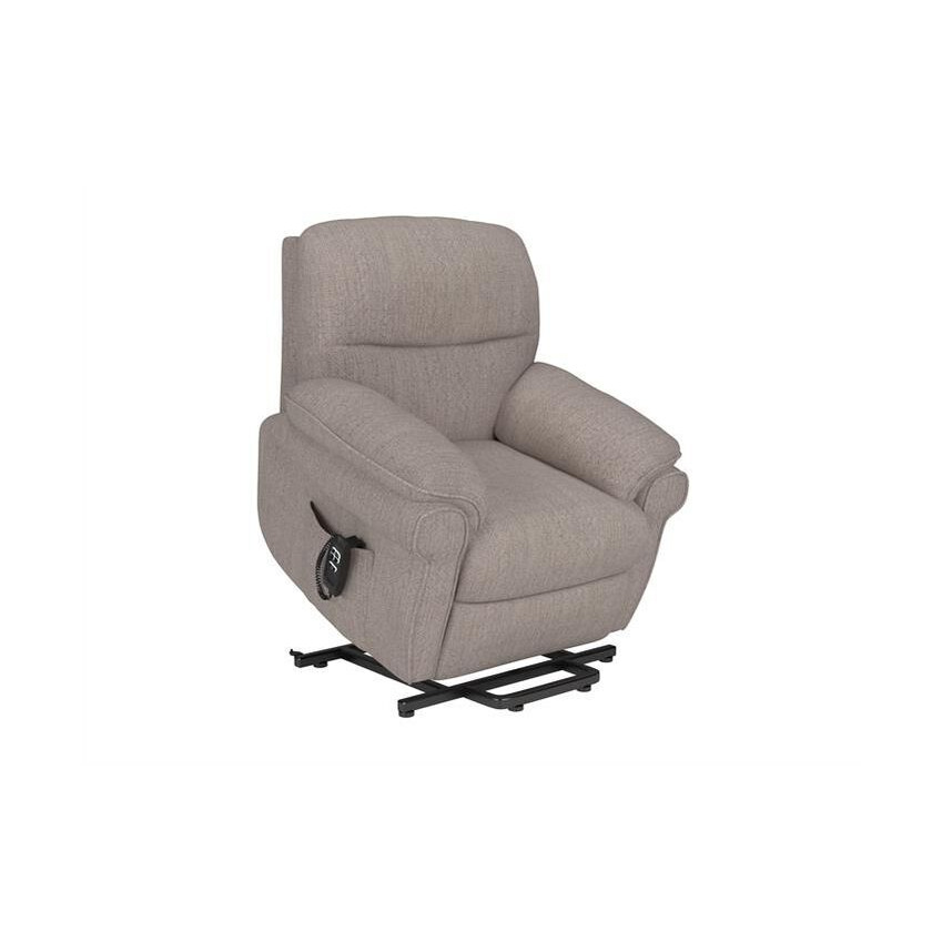 ScS Living Cream Kelbrook Fabric Lift & Rise Chair by SCS | ufurnish.com