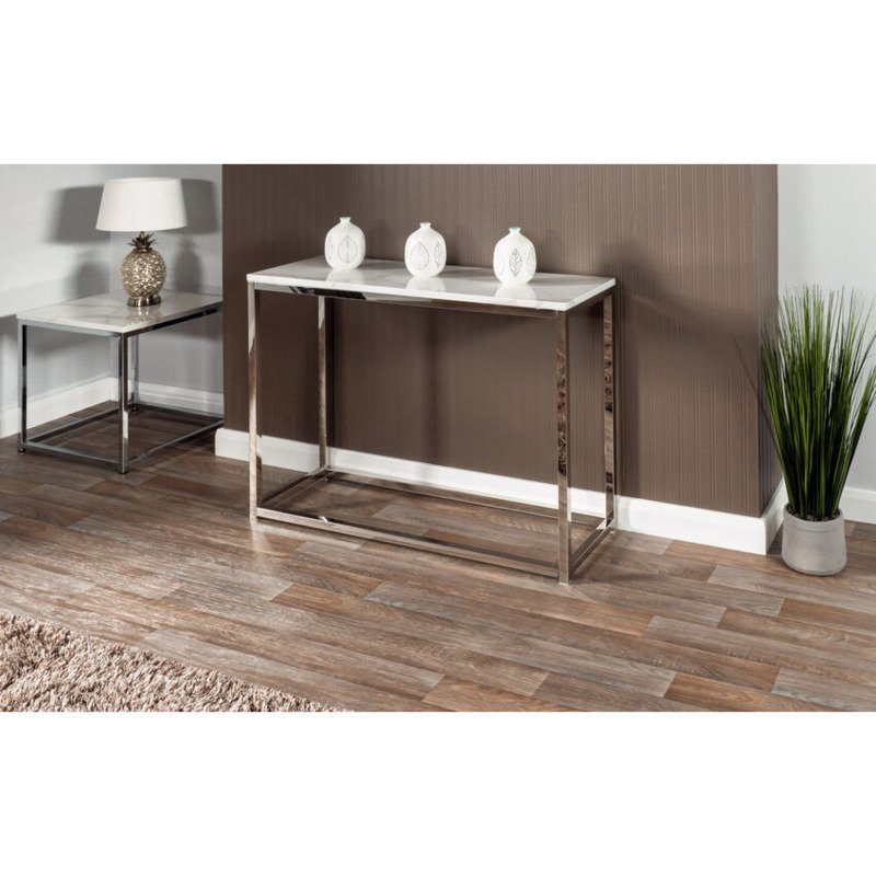 ScS Living Gardena White Console Table by SCS | ufurnish.com