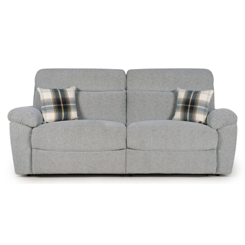 ScS Living Grey Cloud Fabric 3 Seater Split Sofa by SCS | ufurnish.com