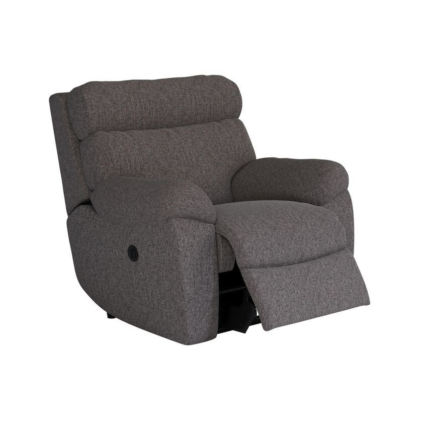 ScS Living Grey Cloud Fabric Power Recliner Chair by SCS | ufurnish.com