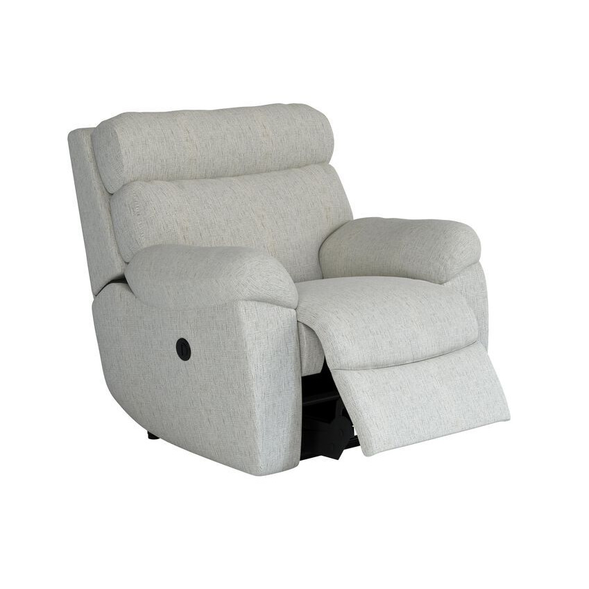 ScS Living Blue Cloud Fabric Power Recliner Chair by SCS | ufurnish.com