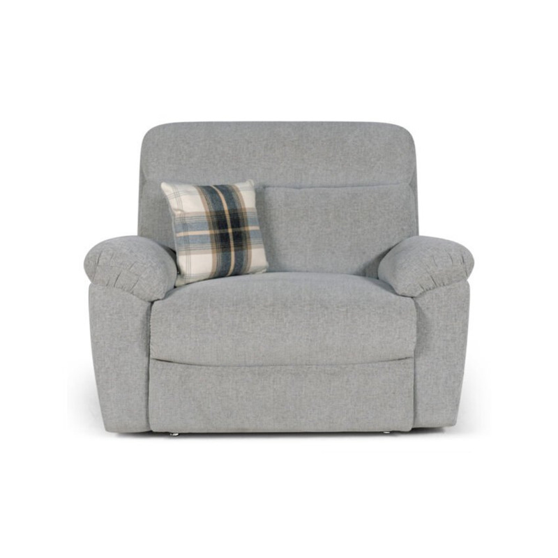 ScS Living Cloud Grey Love Chair - Fabric Love Chair by SCS | ufurnish.com