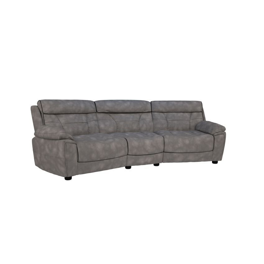 Endurance Nero 4 Seater Curve Static Sofa by SCS | ufurnish.com