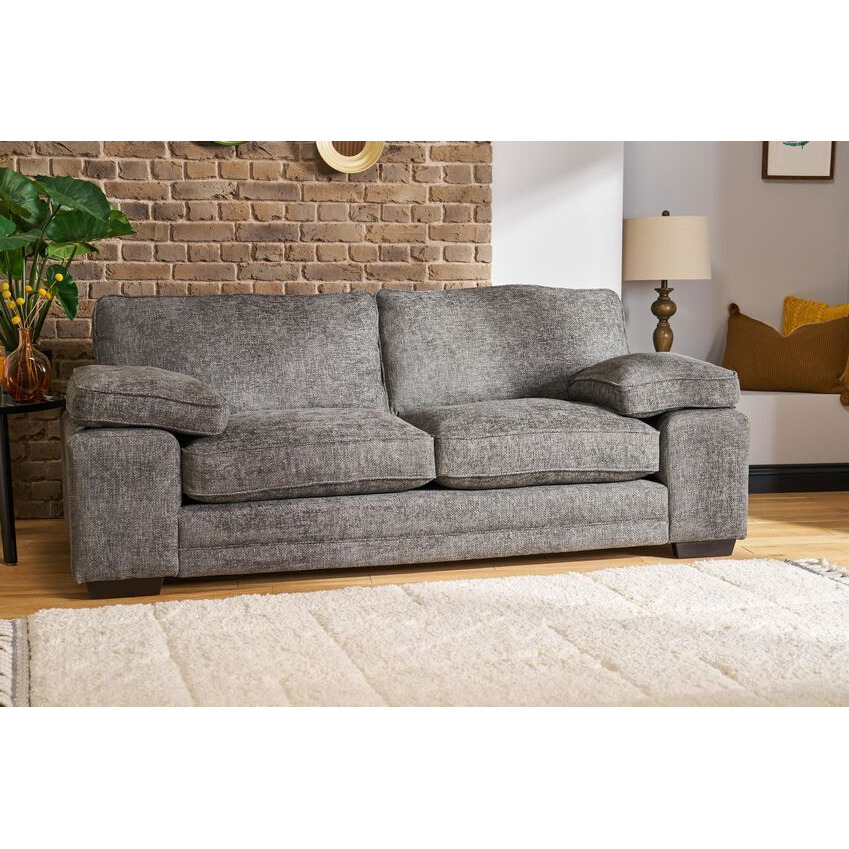ScS Living Flint Fabric 3 Seater Sofa by SCS | ufurnish.com
