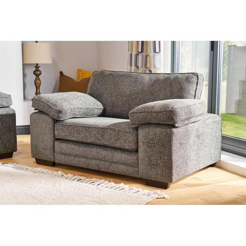 ScS Living Flint Fabric Love Chair by SCS | ufurnish.com