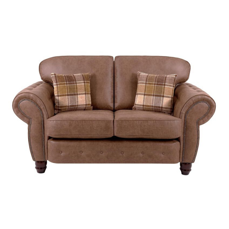 County 2 Seater Sofa - Brown 2 Seater Sofa by SCS | ufurnish.com