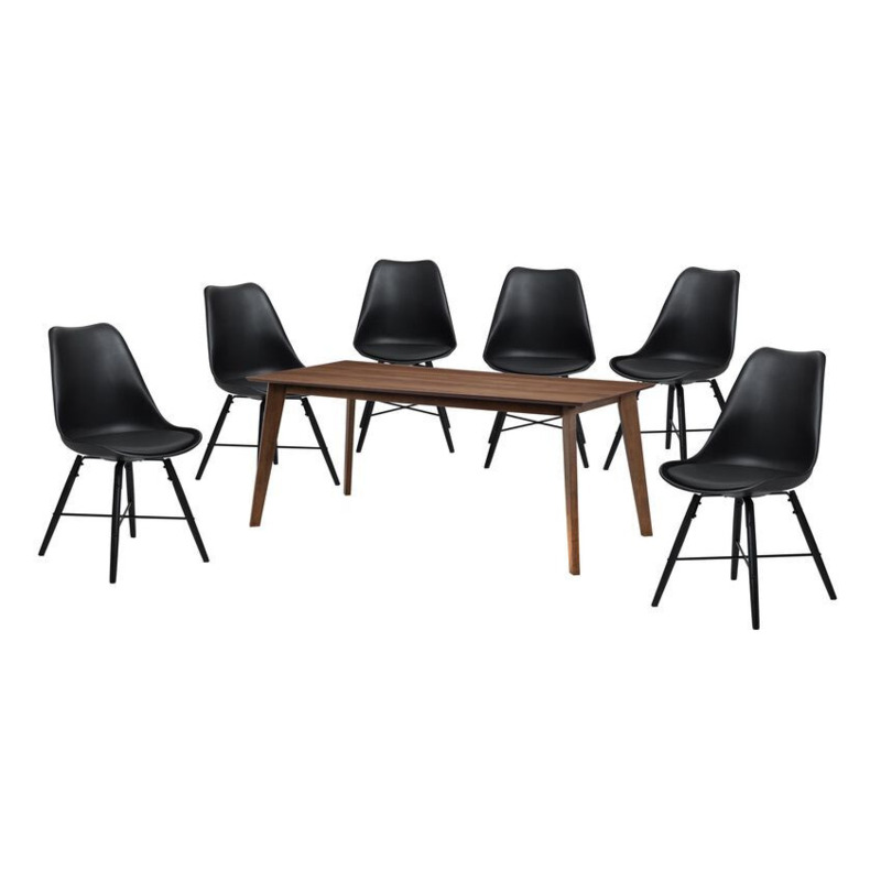 ScS Living Islington Dining Table & 6 Chairs by SCS | ufurnish.com