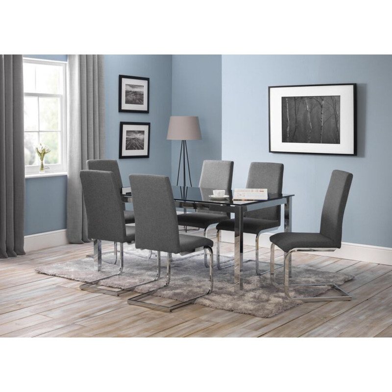 ScS Living Pimlico Glass Dining Table & 6 Chairs by SCS | ufurnish.com