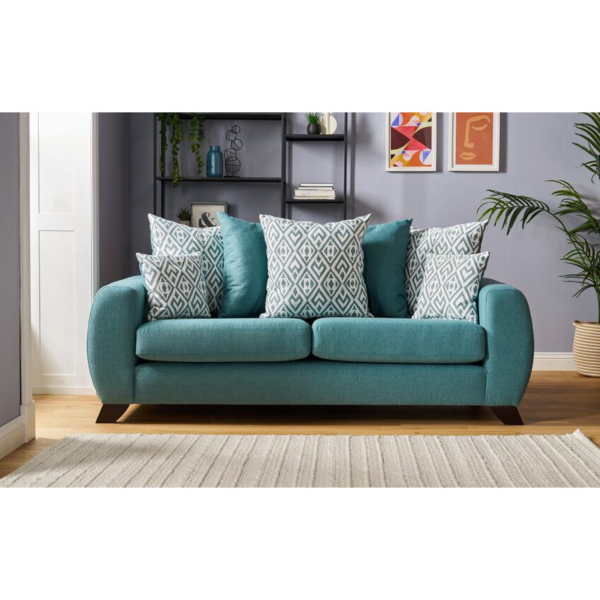 ScS Living Aspen Fabric 4 Seater Scatter Back Sofa by SCS | ufurnish.com