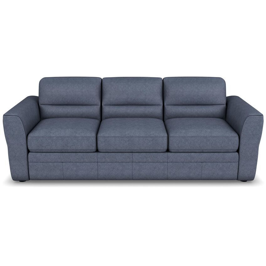 SiSi Italia Blue Fabric Amalfi 4 Seater Sofa by SCS | ufurnish.com