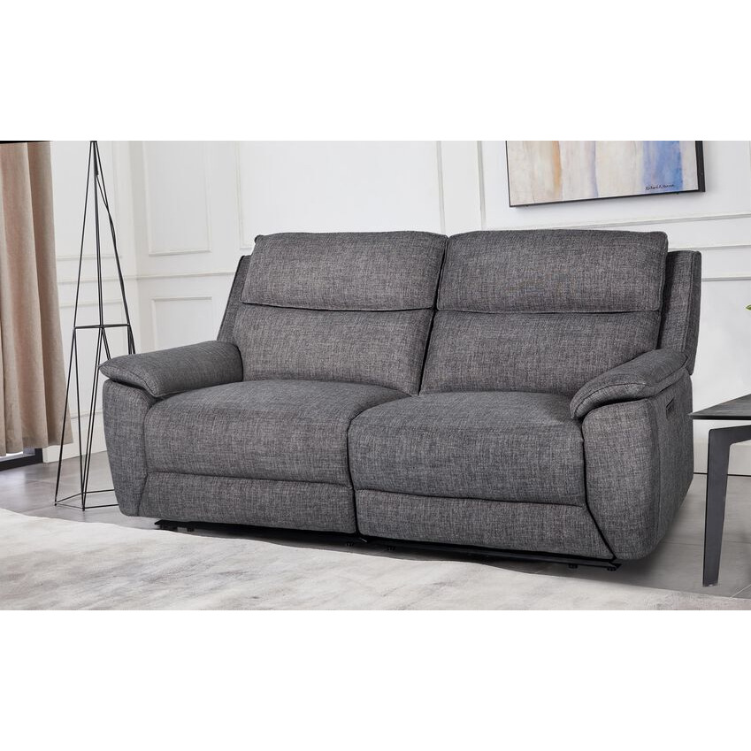 ScS Living Peyton Fabric 3 Seater Power Recliner Sofa by SCS | ufurnish.com