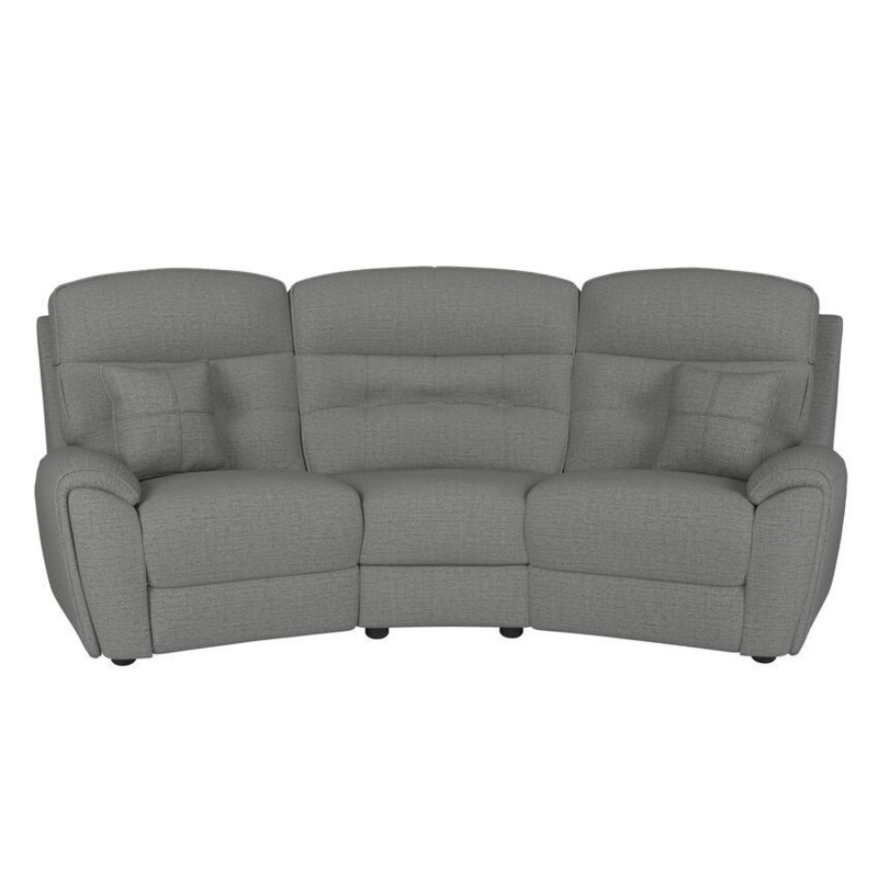 La-Z-Boy Columbus Compact Curved Static Sofa by SCS | ufurnish.com