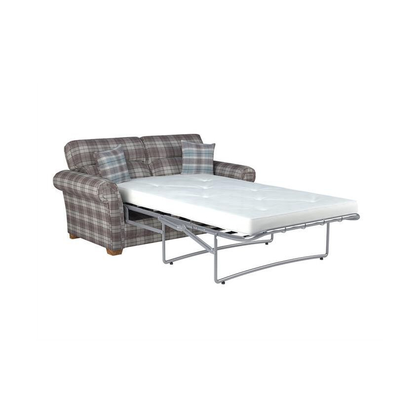 Inspire Brown Roseland Fabric 2 Seater Pocket Sprung Standard Back Sofa ...