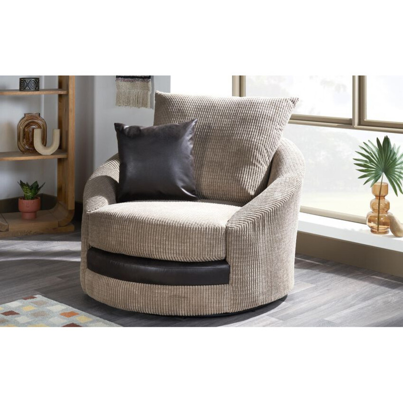 ScS Living Heidi Fabric Twister Chair by SCS | ufurnish.com