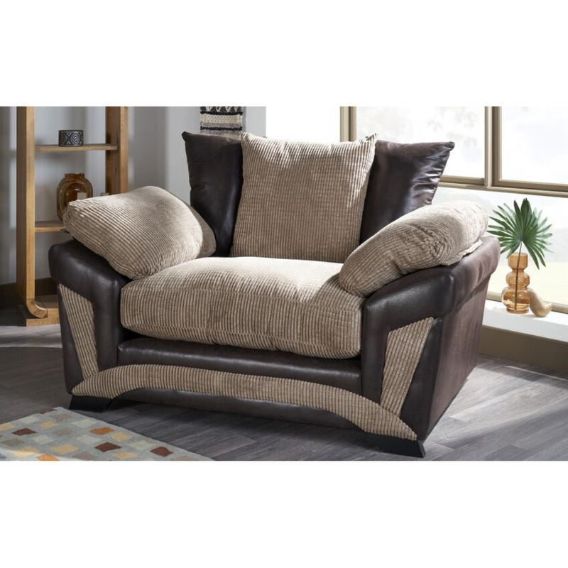 ScS Living Heidi Fabric Love Chair Scatter Back by SCS | ufurnish.com