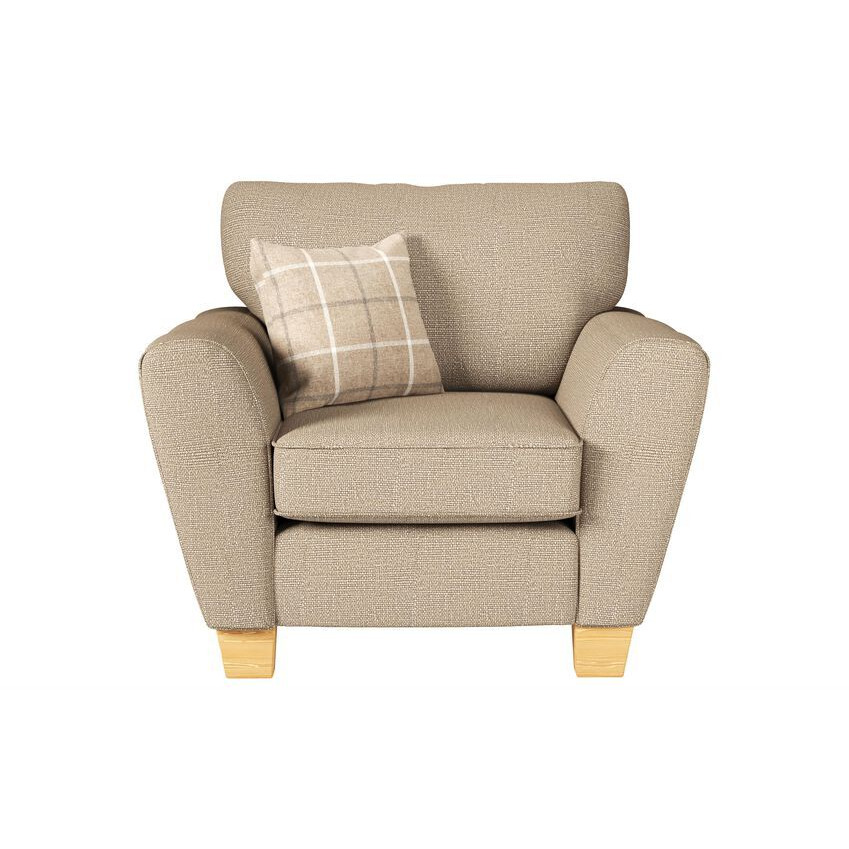 ScS Living Cream Theo Fabric Standard Chair by SCS | ufurnish.com