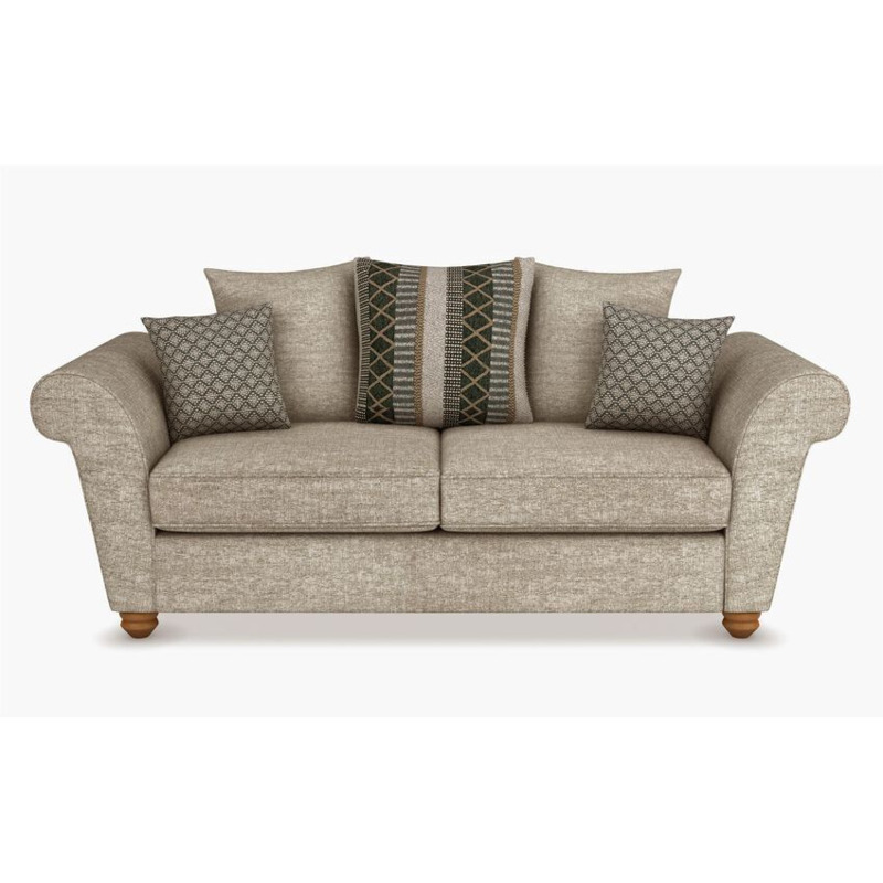 ScS Living Cream Aurora Fabric 2 Seater Scatter Back Sofa by SCS ...