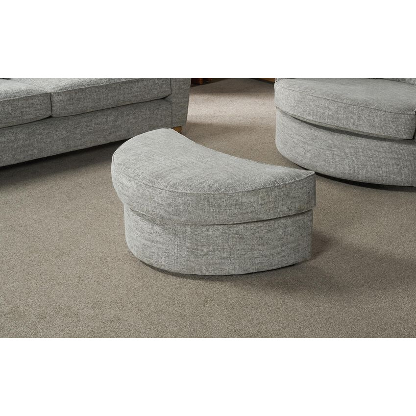 ScS Living Aurora Fabric Large Twister Footstool by SCS | ufurnish.com