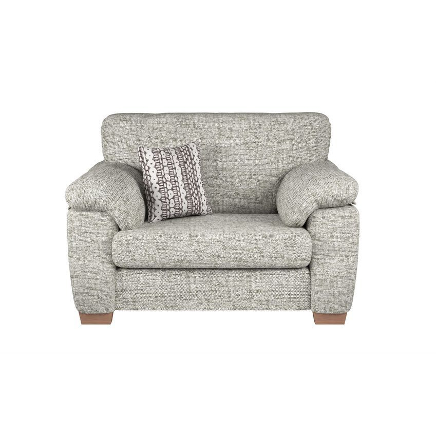 ScS Living Cream Whisper Fabric Standard Back Love Chair by SCS ...