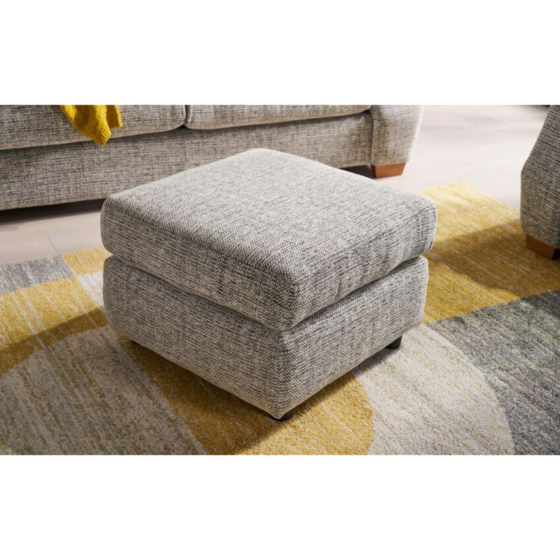 ScS Living Whisper Fabric Standard Footstool by SCS | ufurnish.com