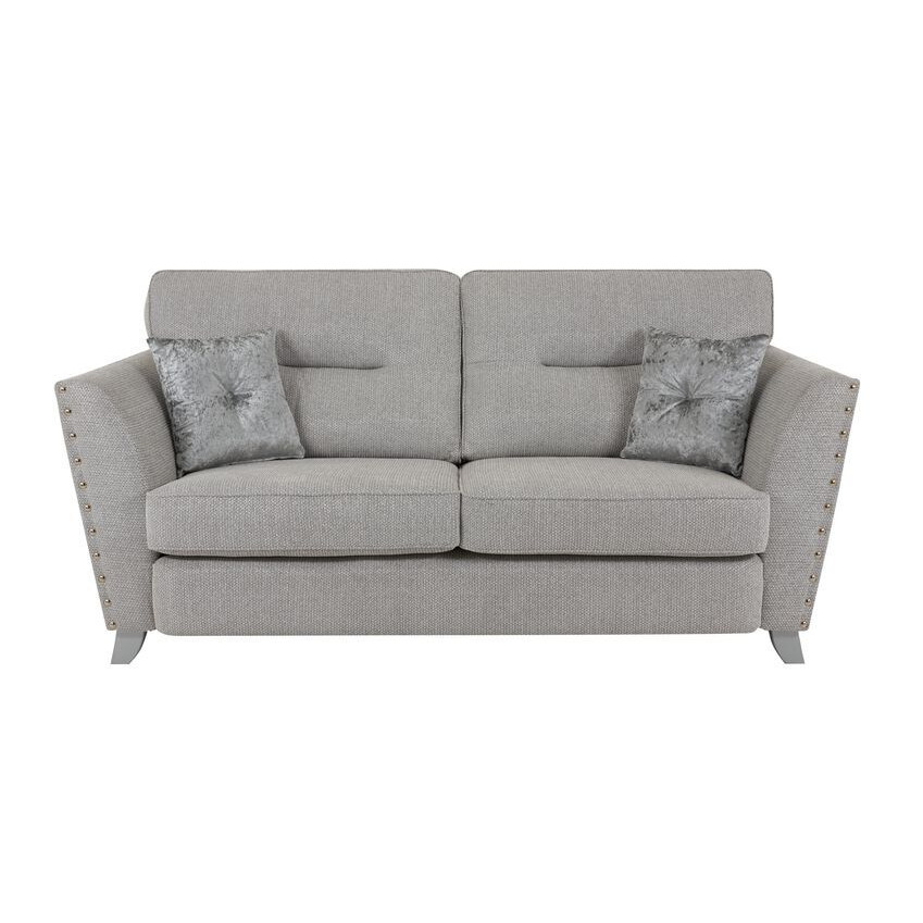 ScS Signature Grey Coco Fabric 3 Seater Sofa Standard Back by SCS ...