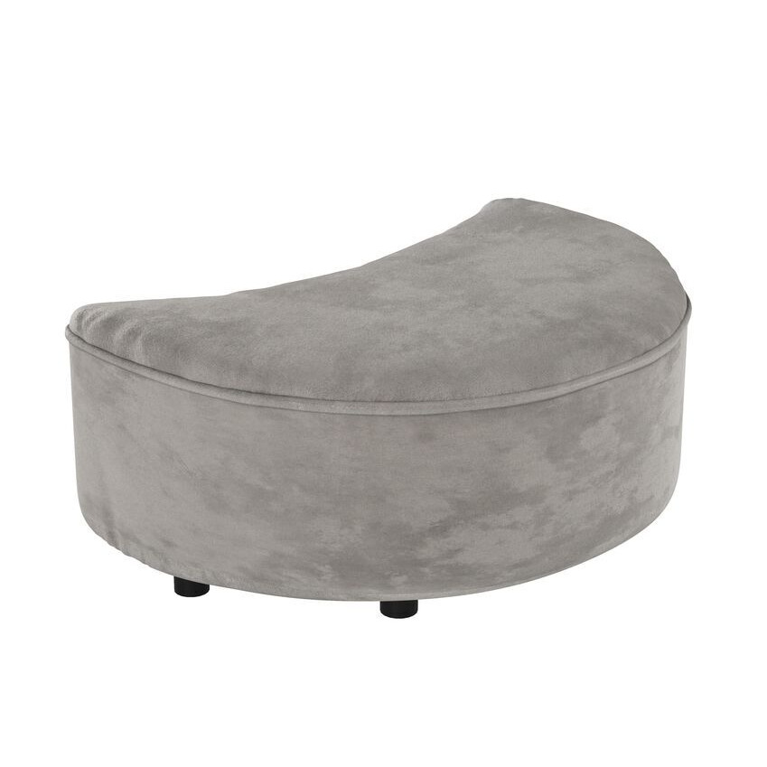 Dynasty Small Half Moon Footstool by SCS | ufurnish.com