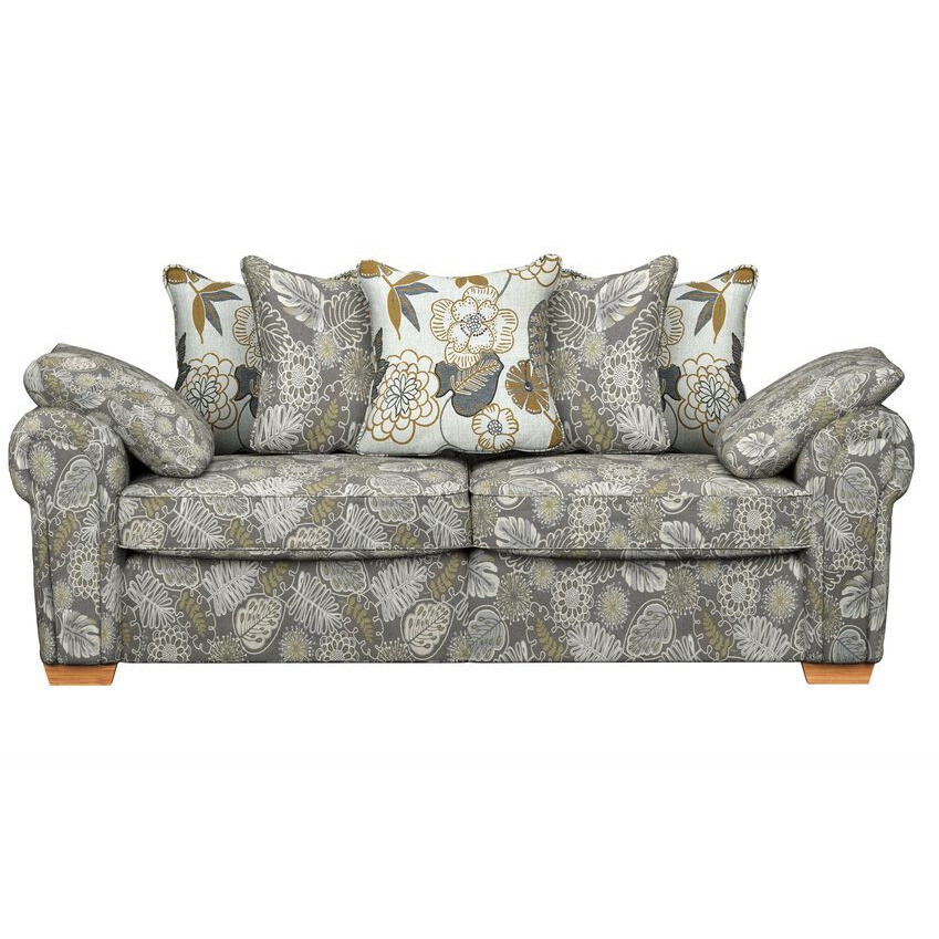 Inspire Grey Westwood Fabric Grand Sofa Scatter Back by SCS | ufurnish.com