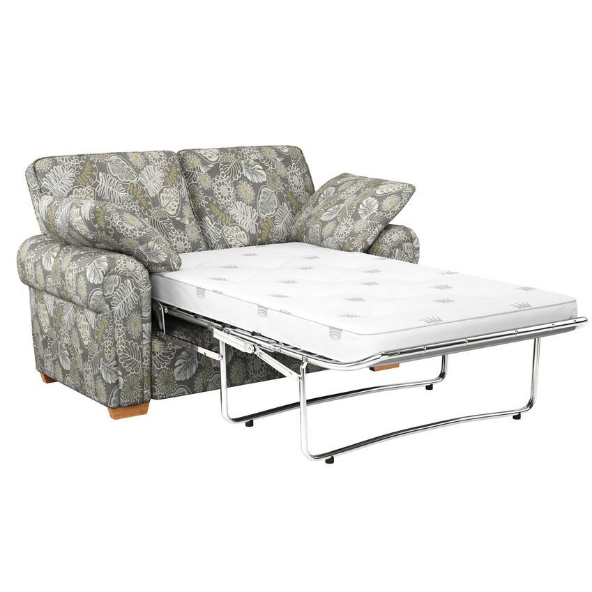 Inspire Grey Westwood Fabric 2 Seater Pocket Sprung Sofa Bed Standard ...