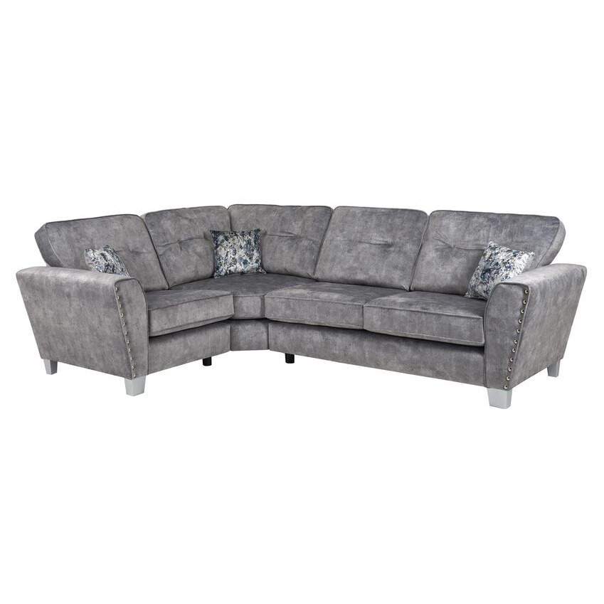 ScS Living Emse Grey Corner Sofa - Grey Corner Sofa by SCS | ufurnish.com