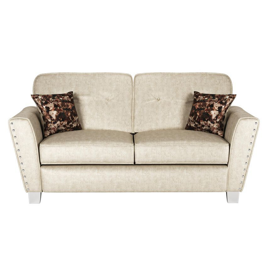 ScS Living Cream Esme Fabric 2 Seater Sofa by SCS | ufurnish.com